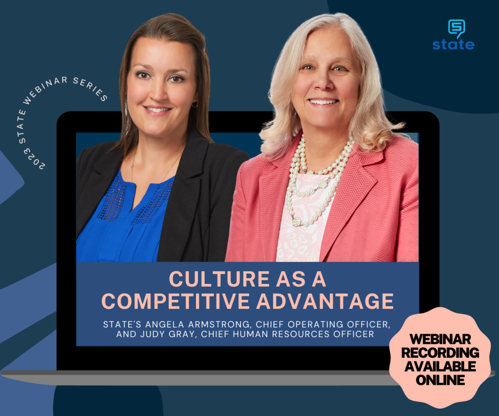 Webinar Recording: Culture as a Competitive Advantage - State ...